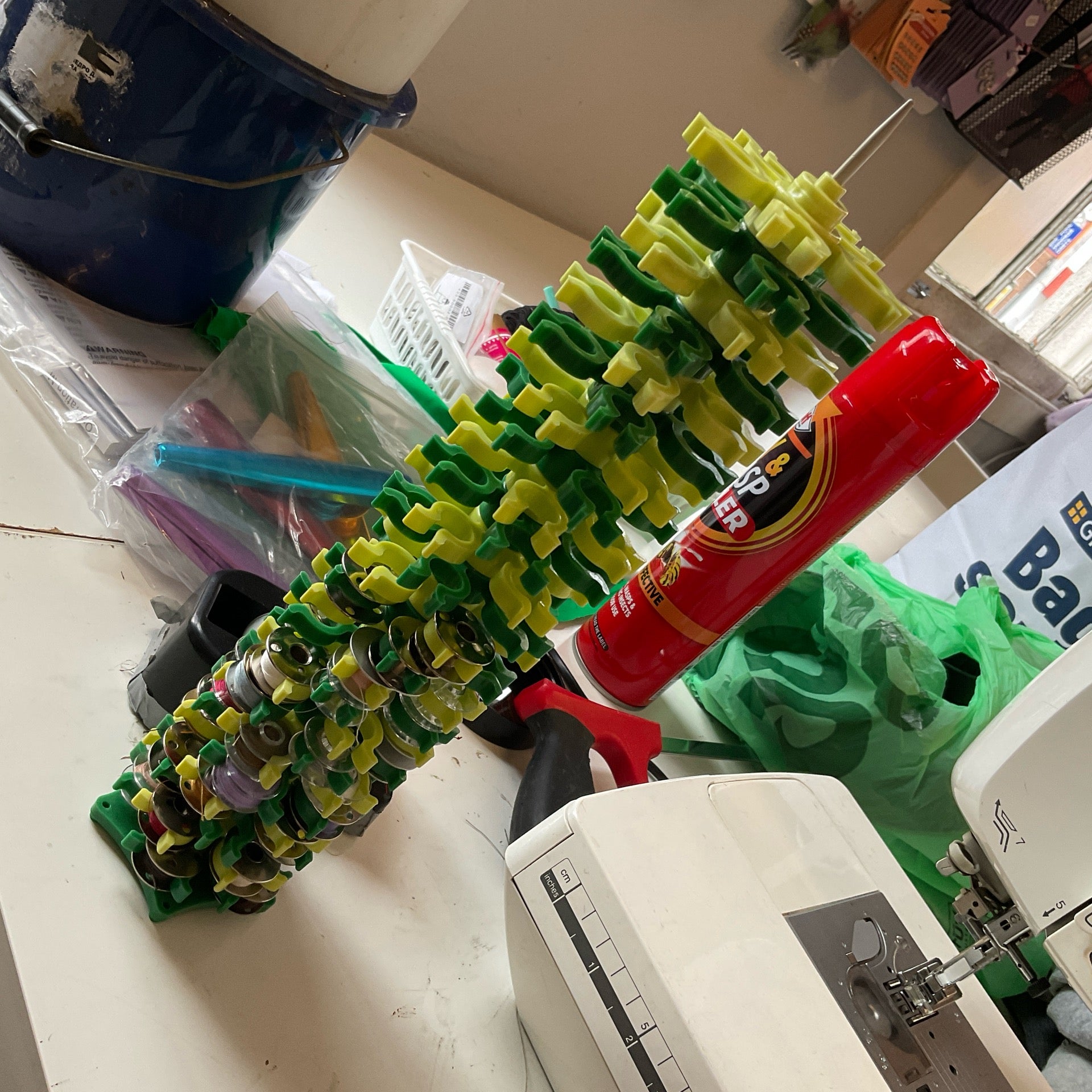 Bobbin tree storage | Unravel & Unwind C.I.C.